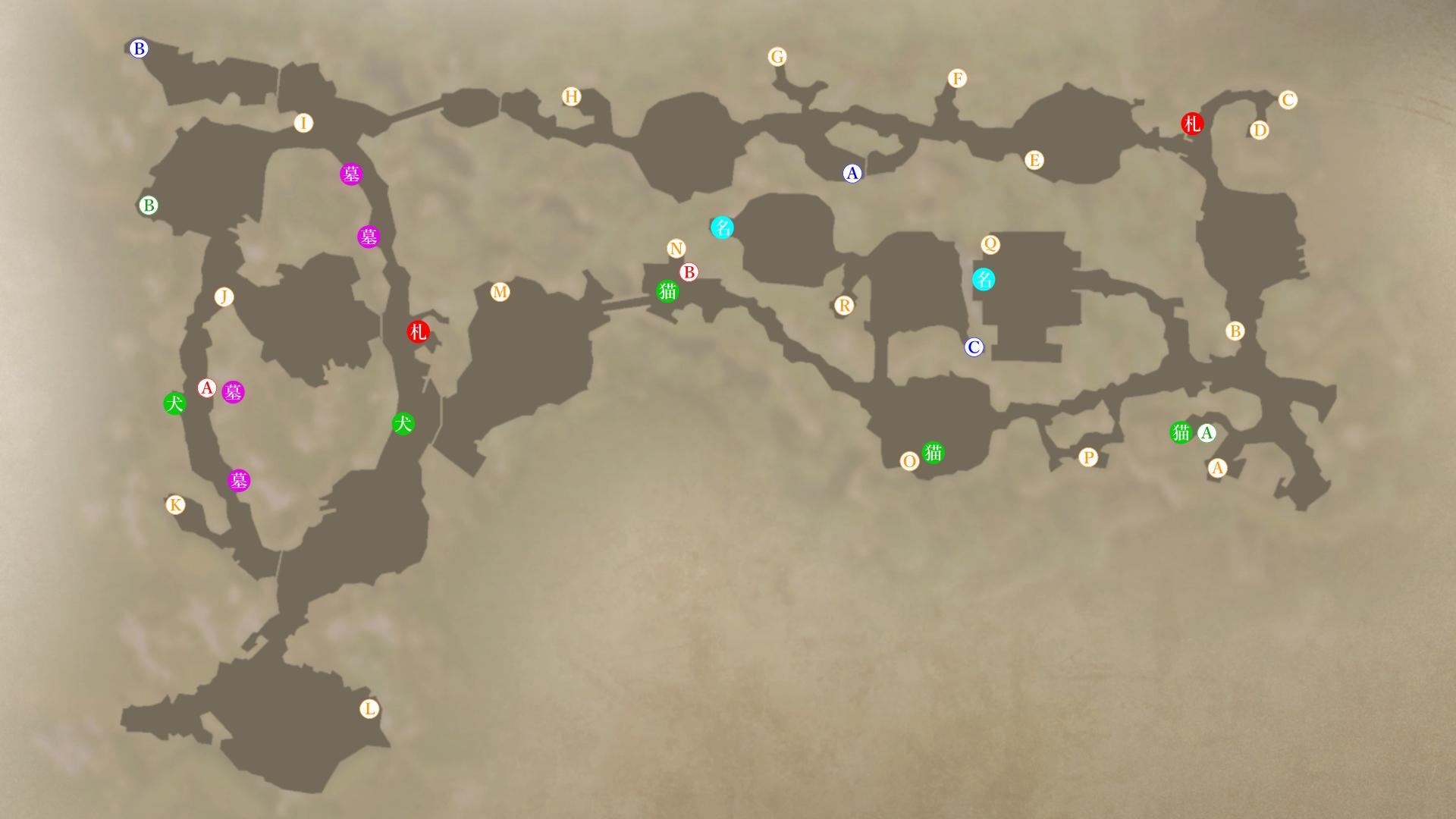 【サムライレムナント】世田谷マップ攻略・収集物と墳墓の石室の場所【Fate/Samurai Remnant】 | ゲーム攻略サイト AlGest